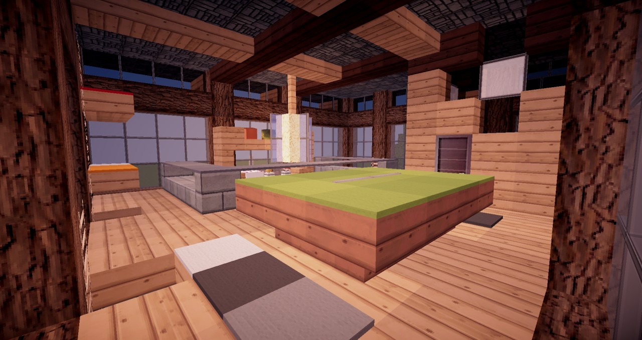 Shed style Home Minecraft Map