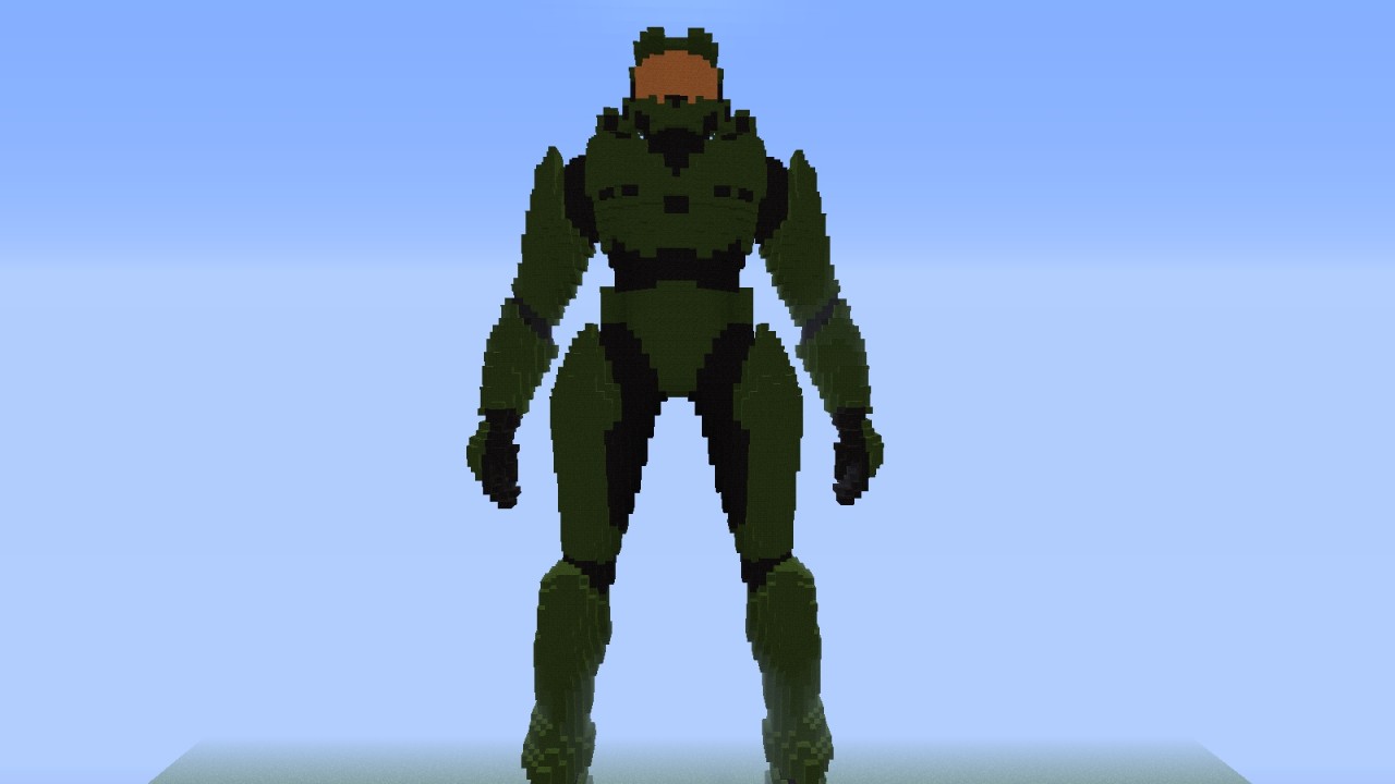 Master Chief (halo) Minecraft Map