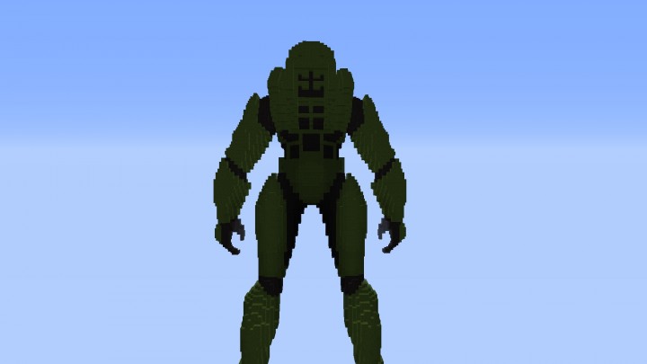 Master Chief (halo) Minecraft Map