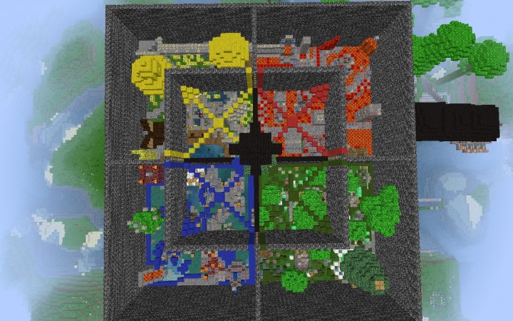 Ore-Spawn Deathmatch Minecraft Map