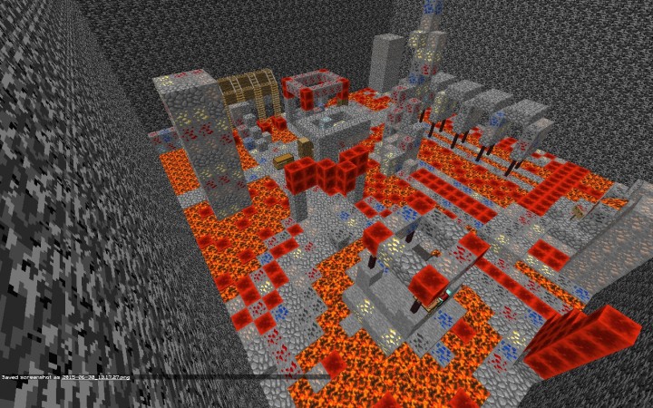 Ore-Spawn Deathmatch Minecraft Map