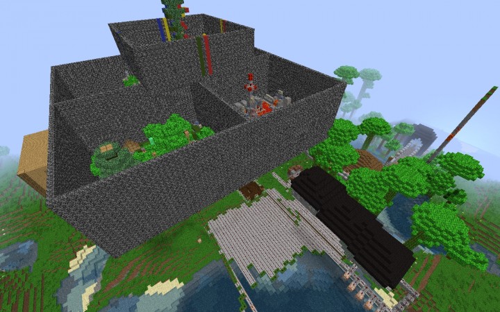 Ore-Spawn Deathmatch Minecraft Map