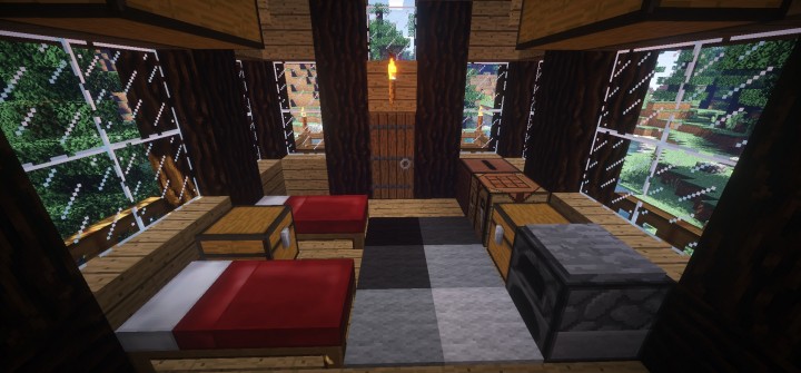 Cozy Fishing Cabin Minecraft Map