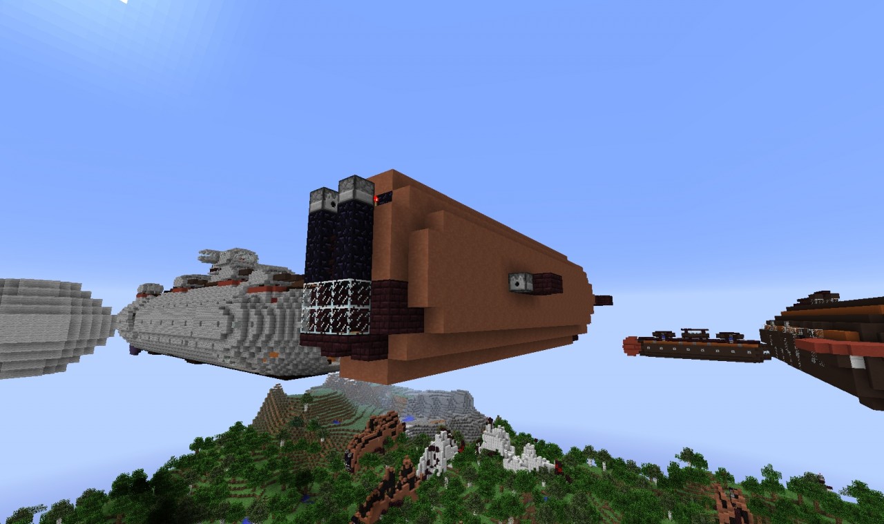Old airship movecraft Minecraft Map