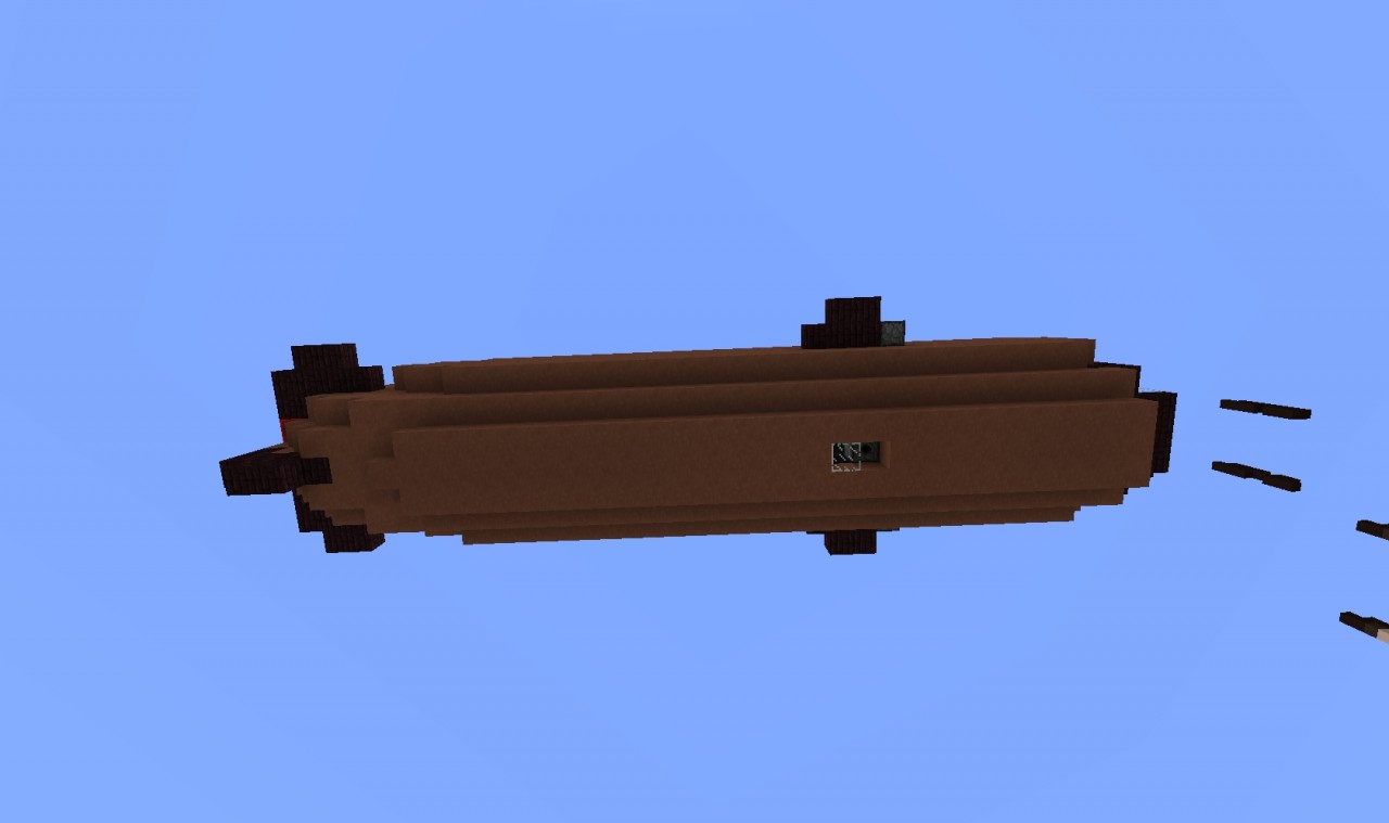 Old airship movecraft Minecraft Map