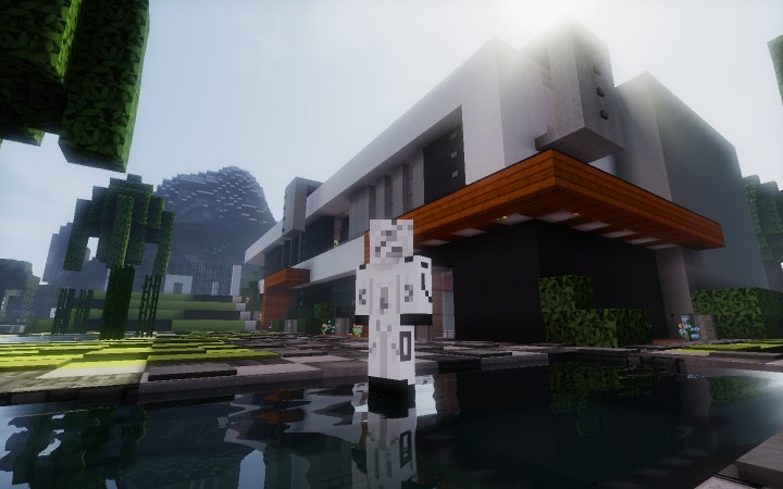 Acadia, A Modern House (For WOK App) Minecraft Map