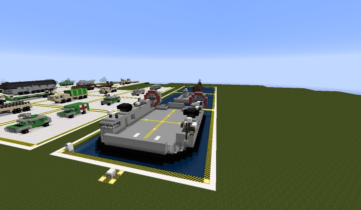 MODERN ARMY MUSEUM - Aircraft, Tanks & Boats Minecraft Map