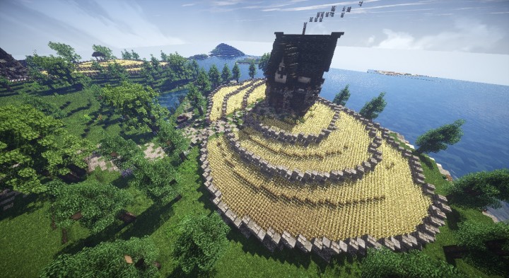 Hlafton - Small Farm house [SCHEMATIC] Minecraft Map