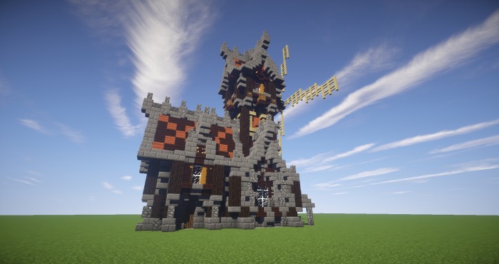 Medieval WindMill Minecraft Map