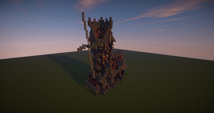 Medieval WindMill Minecraft Map