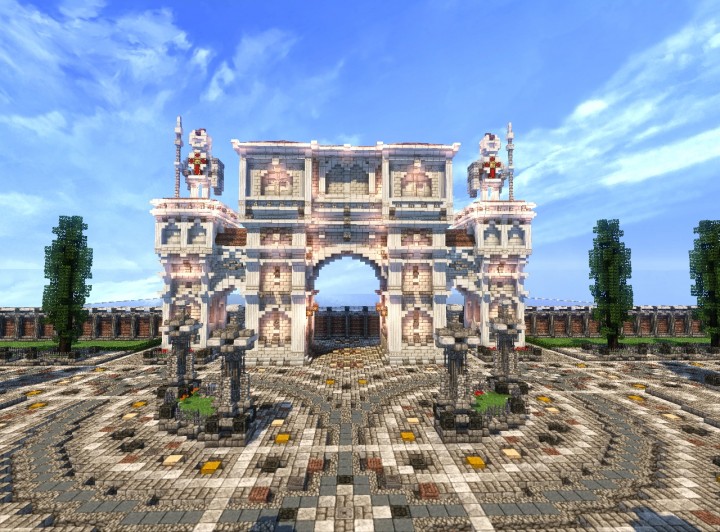 [Glaciem] - Arc de Triomphe Minecraft Map
