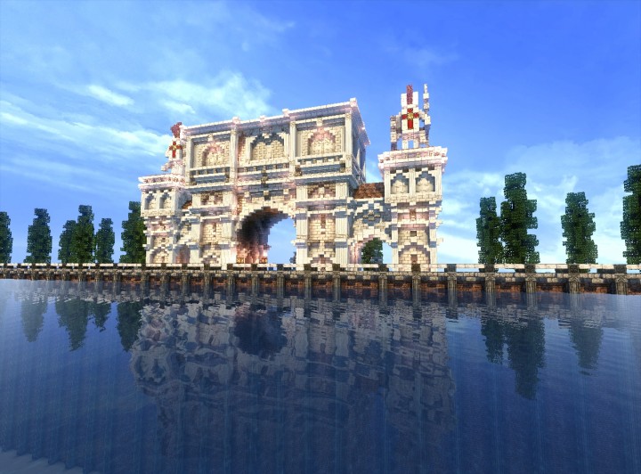 [Glaciem] - Arc de Triomphe Minecraft Map
