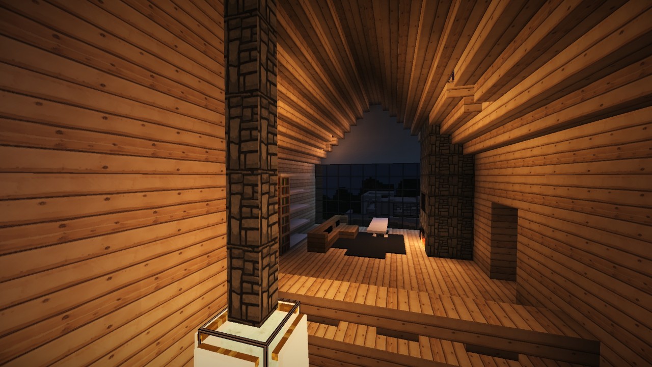 Modern A-Frame House Comeback Build -Advance Minecraft Map