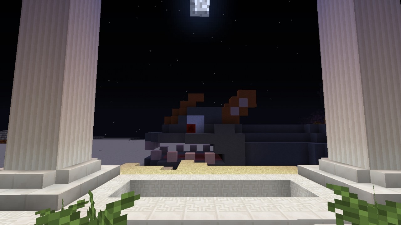 Sunken Greek Shrine (With Underwater Creatures) Minecraft Map