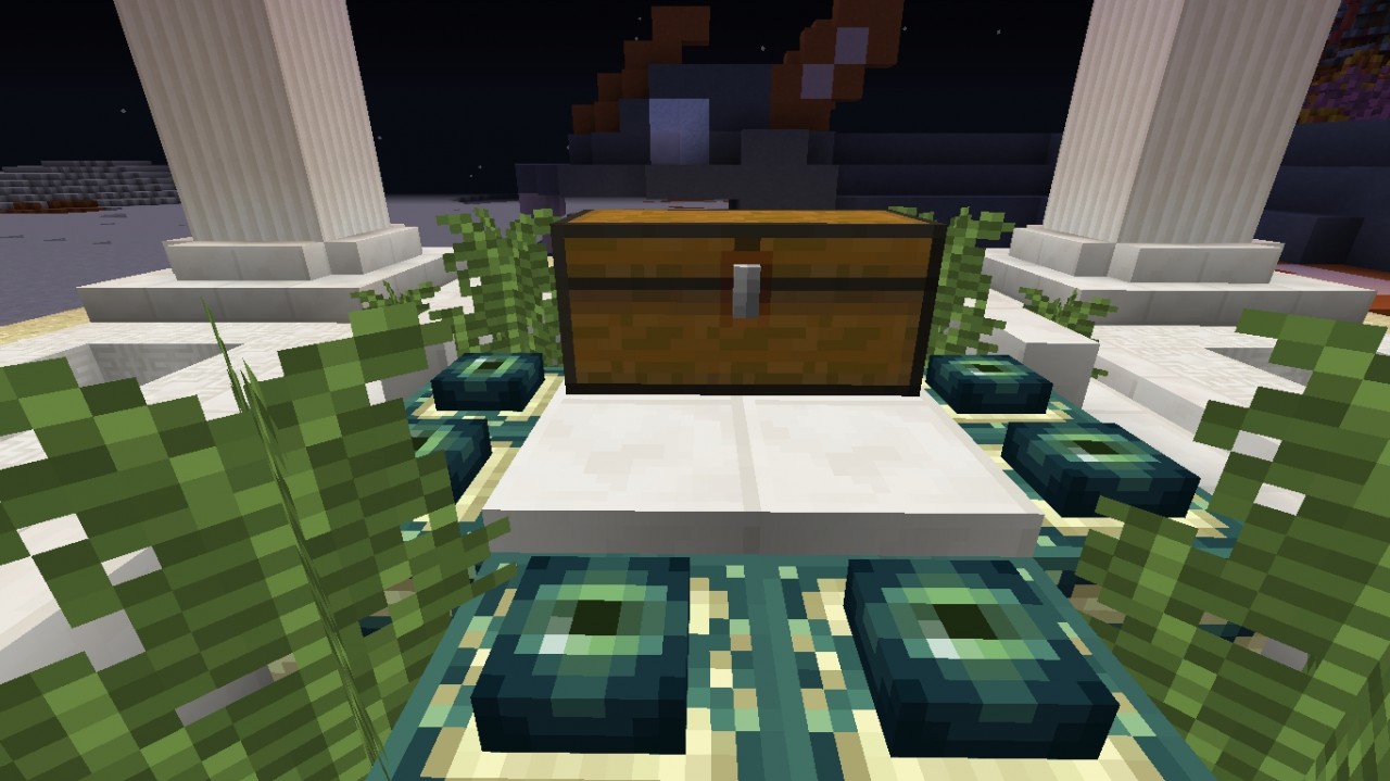 Sunken Greek Shrine (With Underwater Creatures) Minecraft Map