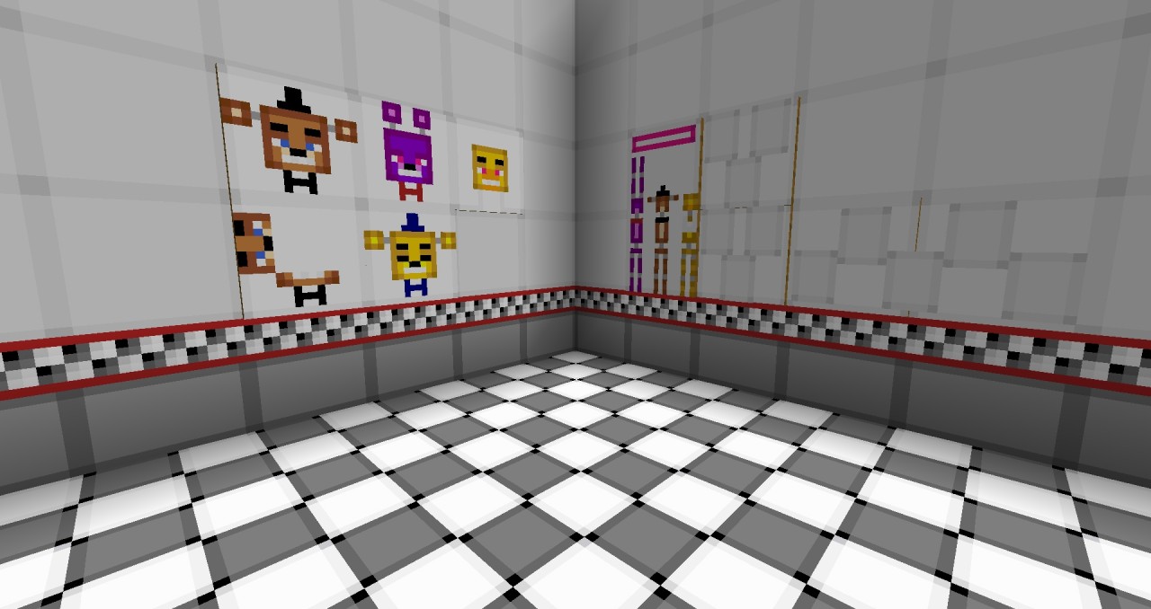 Five Nights at Freddy's 2.0 Minecraft Texture Pack