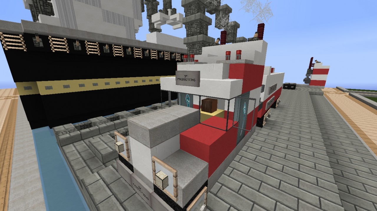 Cargo & Car Ferry Design - Old Design 2014 Minecraft Map