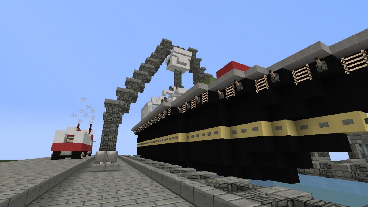 Cargo & Car Ferry Design - Old Design 2014 Minecraft Map