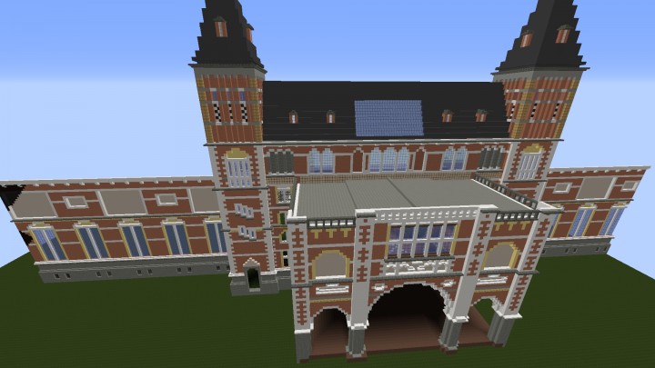 Rijksmuseum Amsterdam, The Netherlands Minecraft Map
