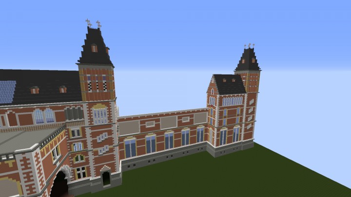 Rijksmuseum Amsterdam, The Netherlands Minecraft Map