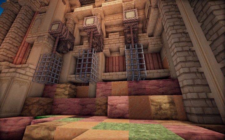 Dunespike: a Desert Castle Minecraft Map