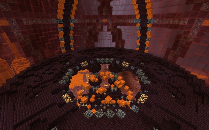 Deep Nether Spawn Minecraft Map