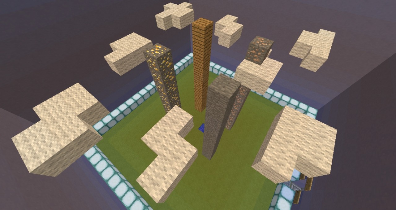 Four Towers - A Team PVP Map by SERIOUSWARRIOR Minecraft Map