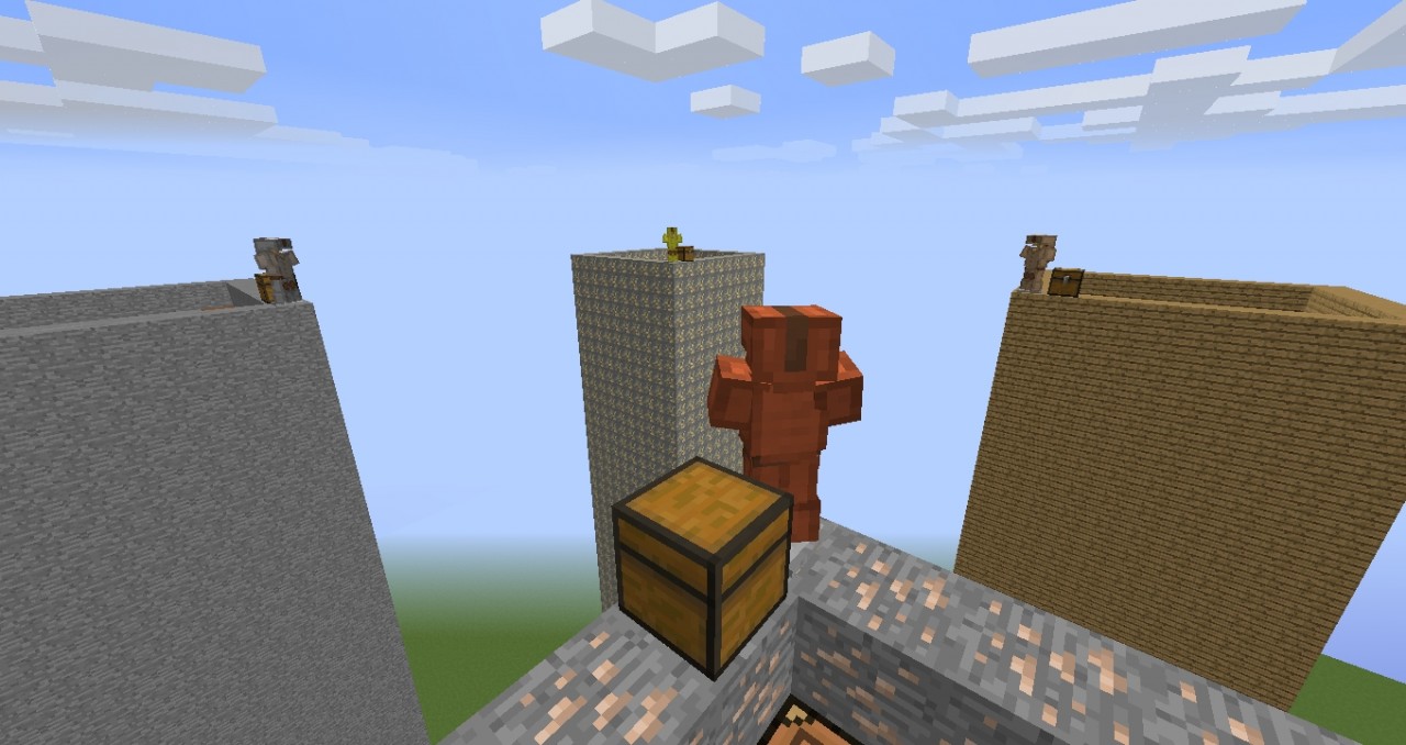 Four Towers - A Team PVP Map by SERIOUSWARRIOR Minecraft Map