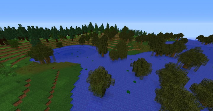 Custom Terrain Survival Minecraft Map