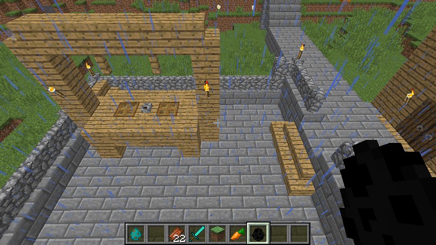 Medieval Fort and Village Minecraft Map