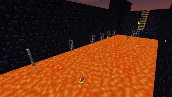 Lava Parkour Minecraft Map