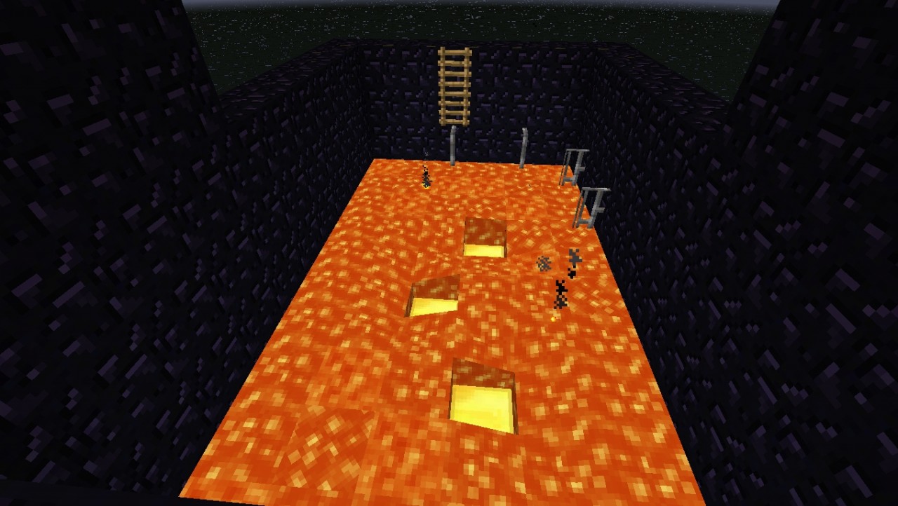 Lava Parkour Minecraft Map