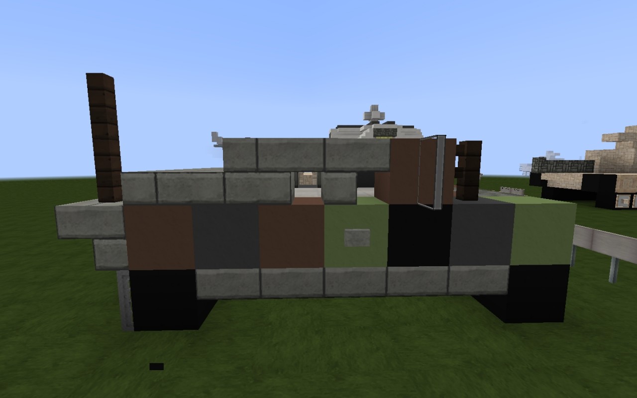 HMMWV (Humvee) M1038 Minecraft Map