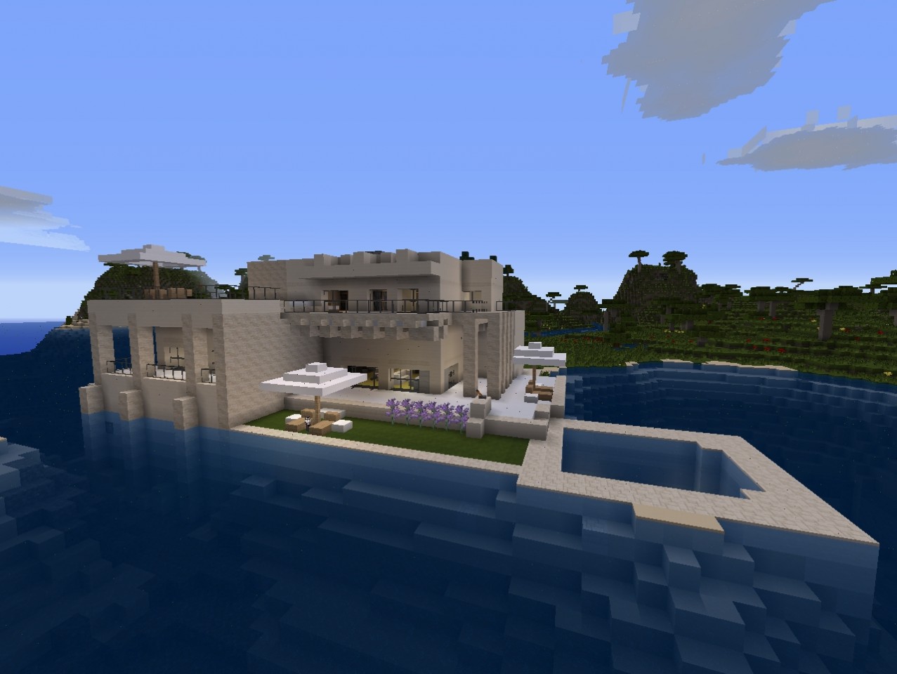 The Mansion by the Sea Minecraft Map