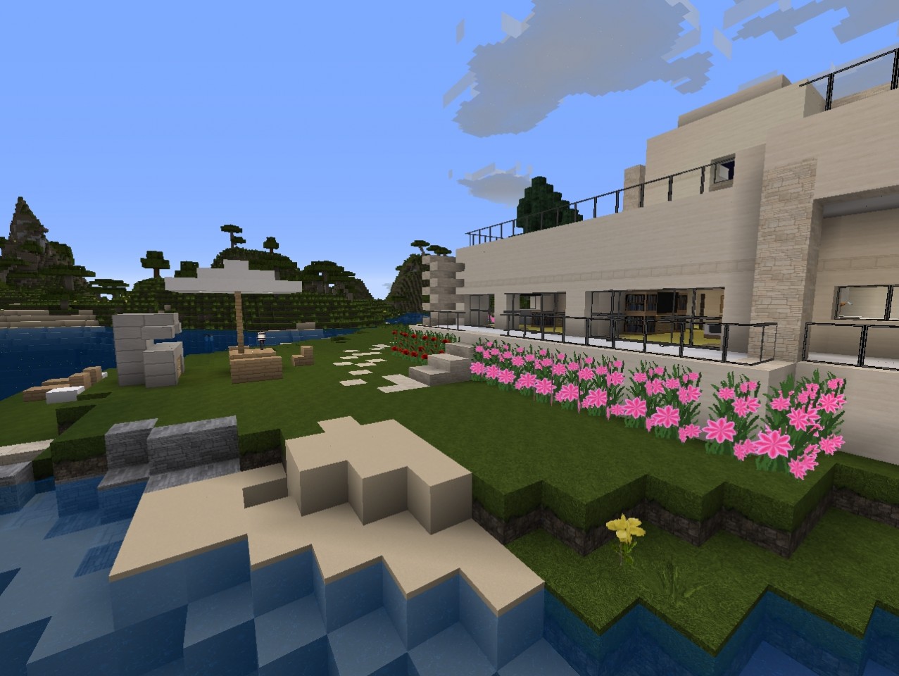 The Mansion by the Sea Minecraft Map
