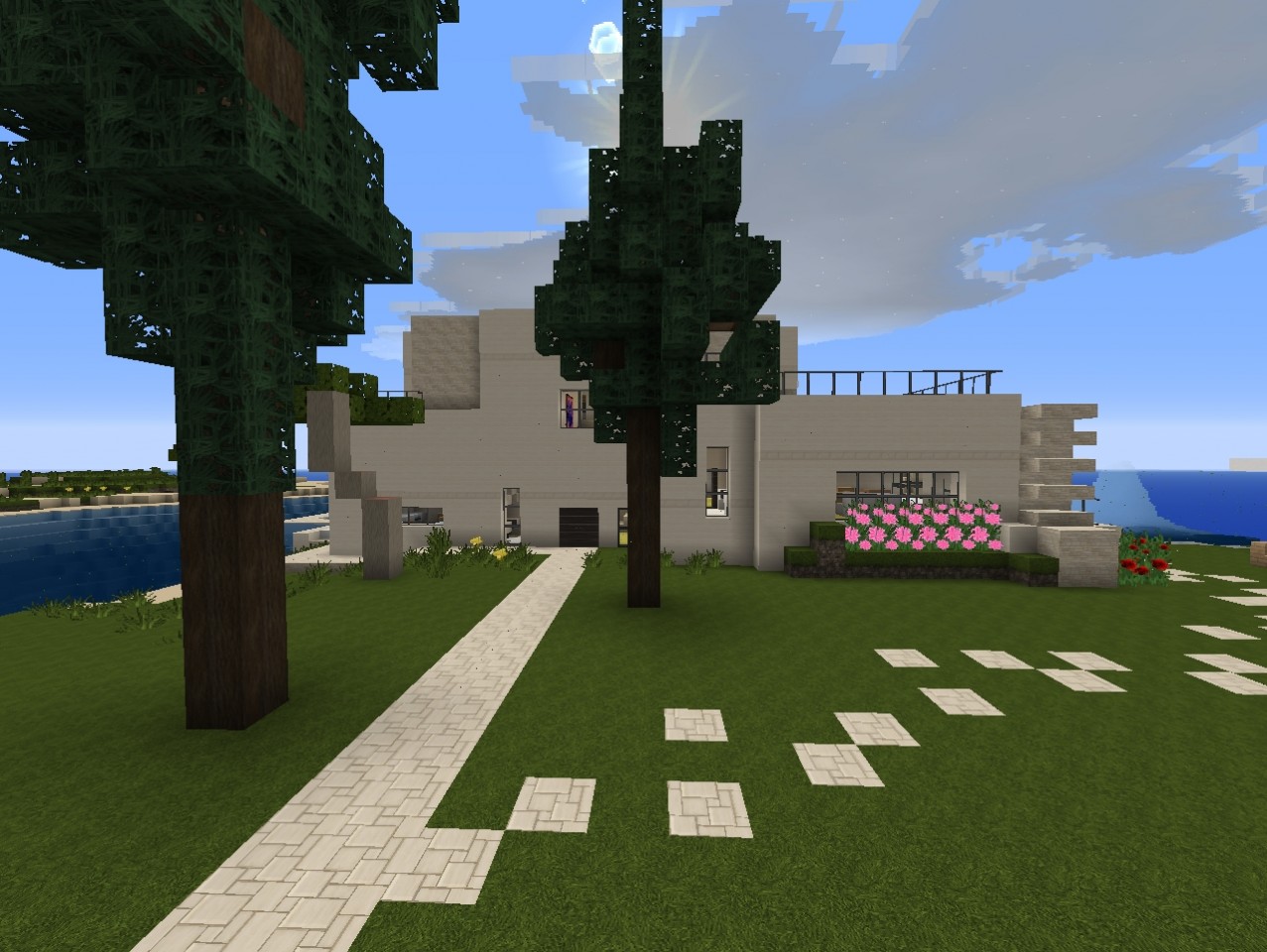 The Mansion by the Sea Minecraft Map