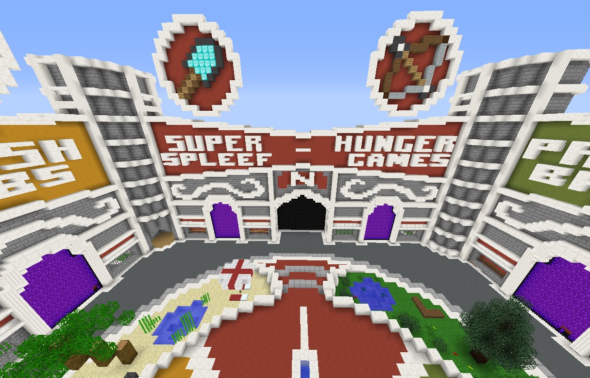 A Server Hub (Completely Customizable) Minecraft Map