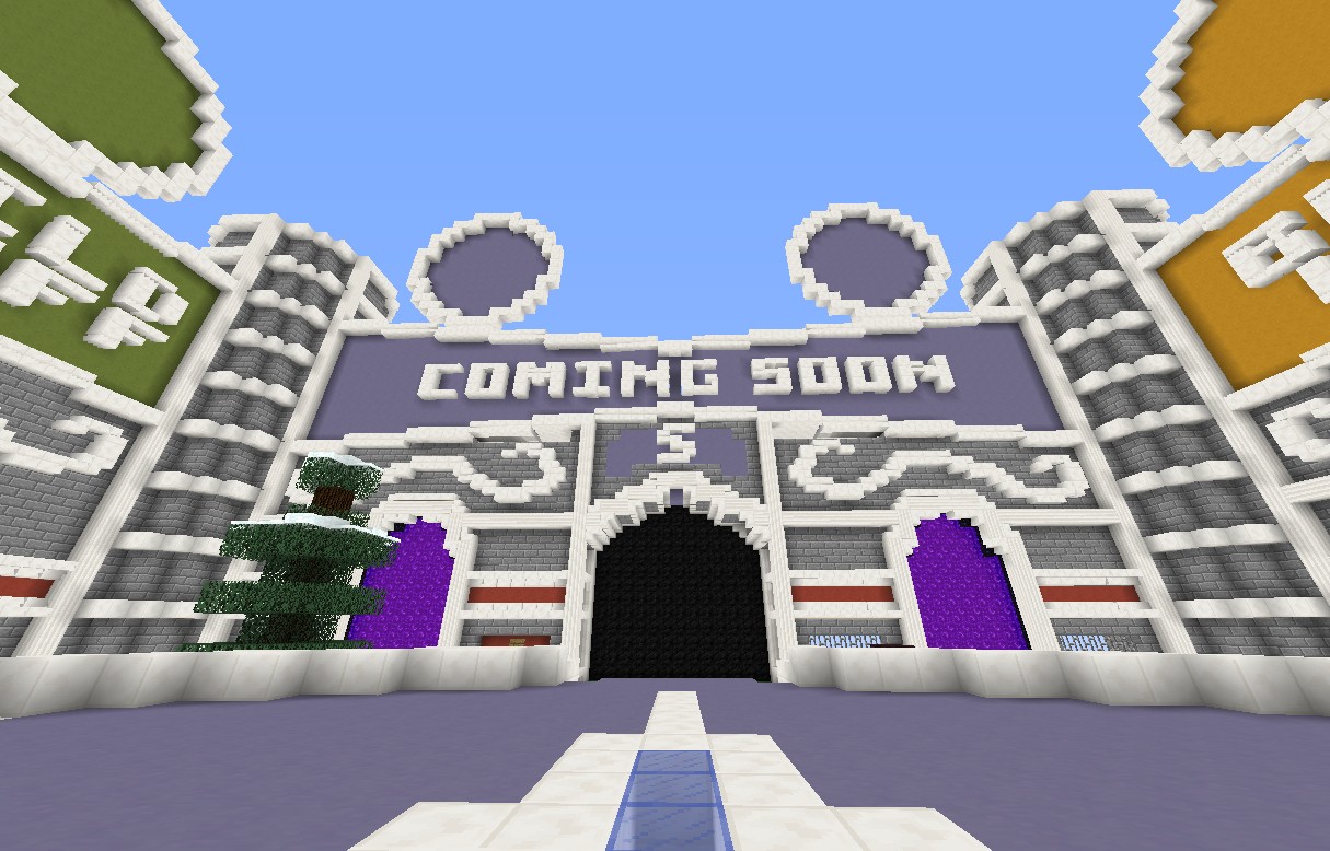 A Server Hub (Completely Customizable) Minecraft Map