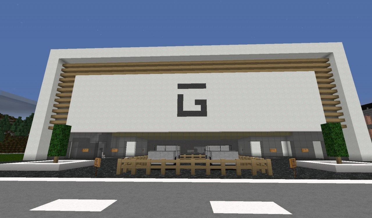 Modern Car shop Minecraft Map