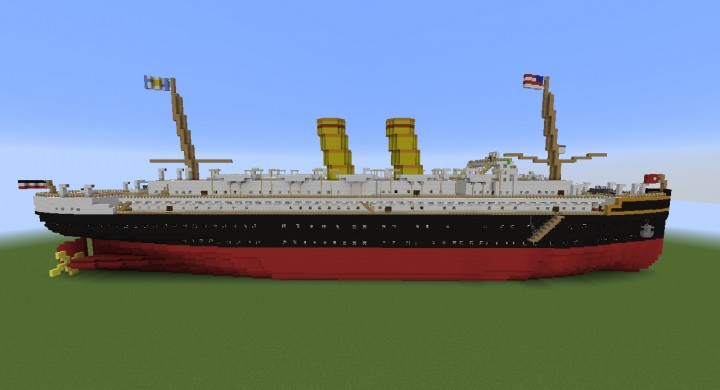 Steam Ship - Kaiserin Augusta Victoria Minecraft Map