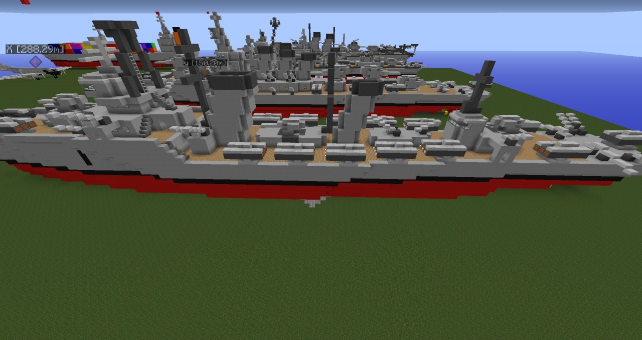 Torpedo Destroyer ADDT-01 Minecraft Map