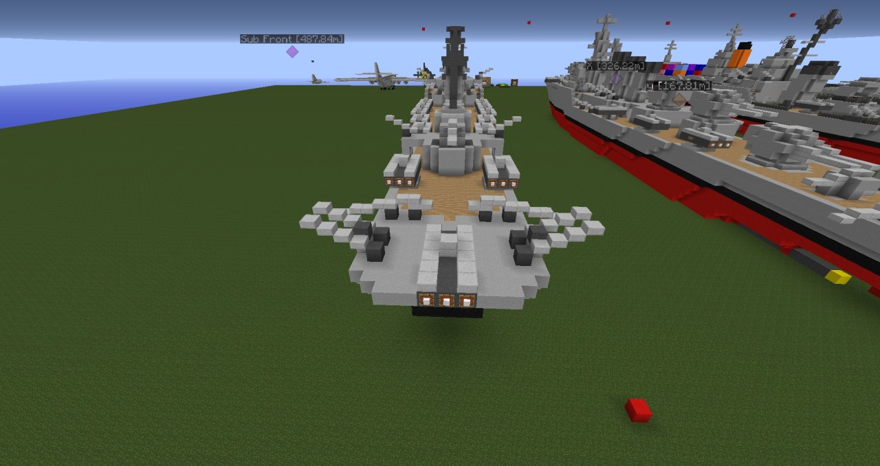 Torpedo Destroyer ADDT-01 Minecraft Map