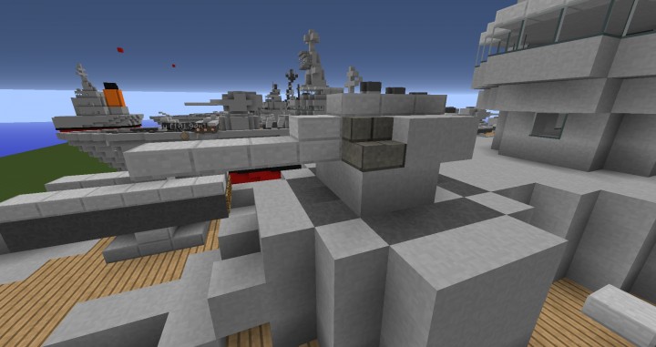Torpedo Destroyer ADDT-01 Minecraft Map
