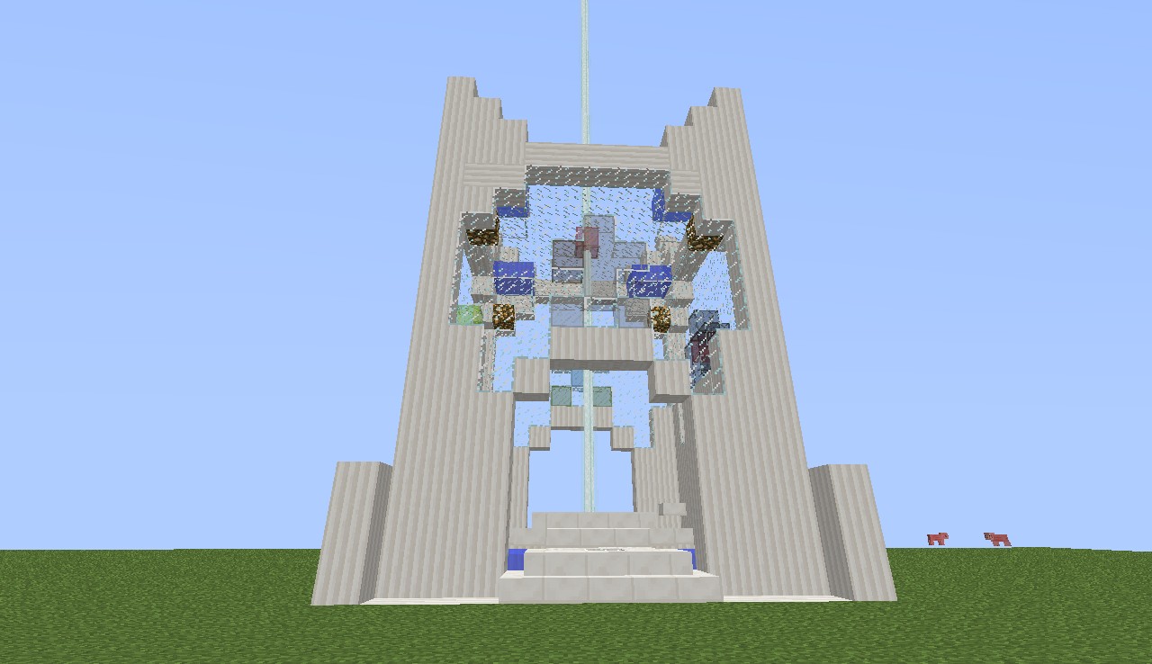 Quartz Server Spawn Minecraft Map