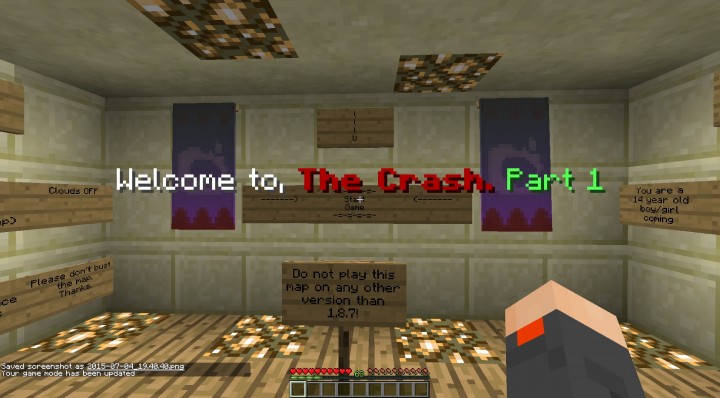 The Crash Minecraft Map