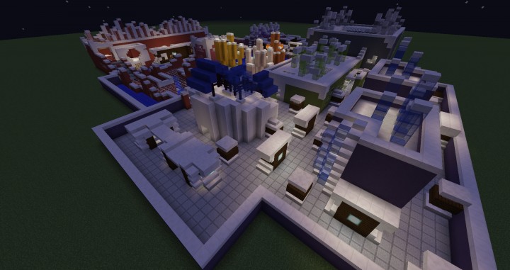Observation-TDM/CTF Multiplayer Map Minecraft Map