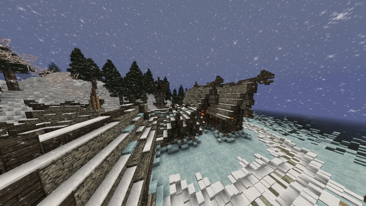 Forever Winter Custom Adventure Map Minecraft Map