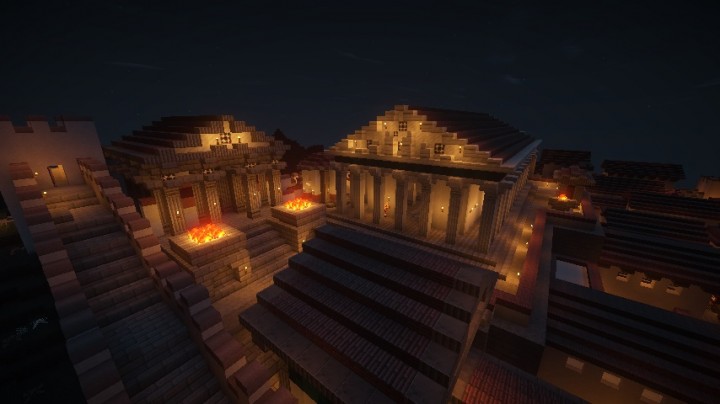 Athens - Roma Oritur Minecraft Map