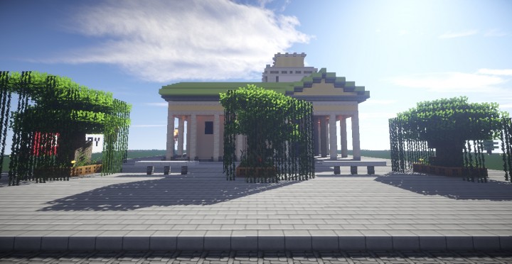 Brandenburg Gate 1961 (Download) Minecraft Map