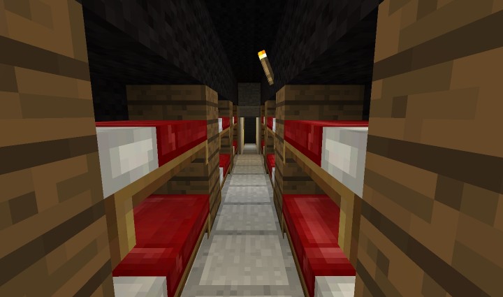 Foxtrot Class Submarine with Full Interior Minecraft Map